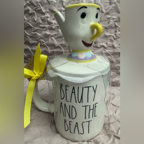 Rae Dunn | Dining | Rae Dunn Disney Princess Beauty The Beast Double ...